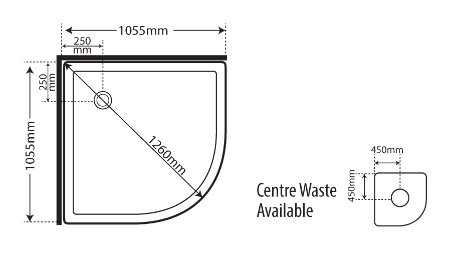 Curvato 1055 – Symphony Showers