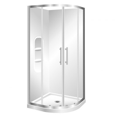 Round Corner Showers – Symphony Showers