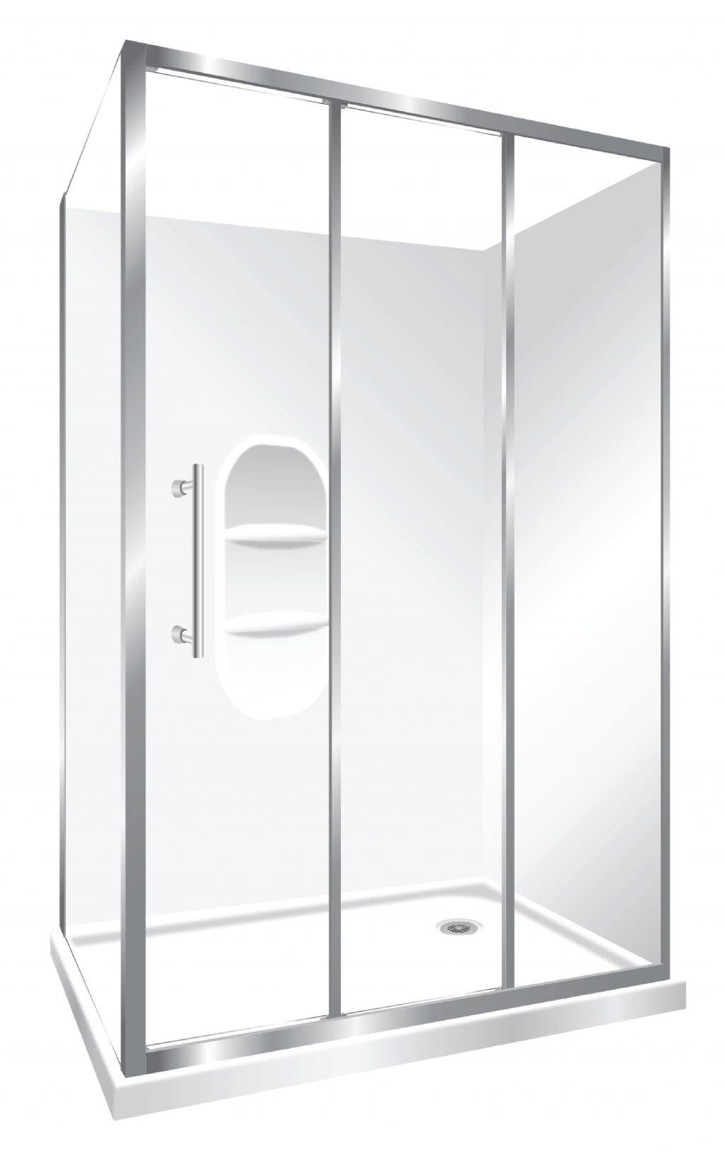 Aquero Corner 1000×900 – Symphony Showers