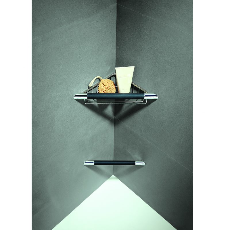 Corner Grab Bar/Foot Rest – Symphony Showers