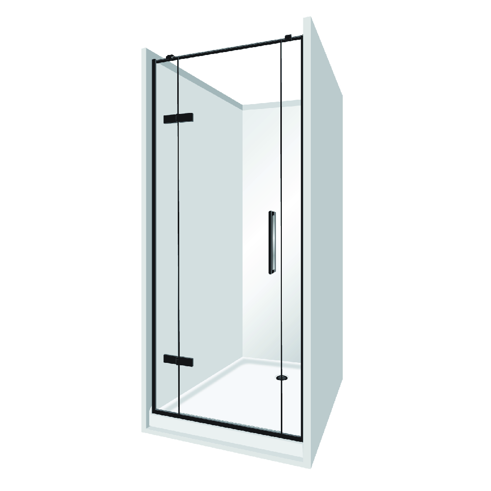 Frameless Pivot Alcove 1200 x 900 x 1200 – Symphony Showers