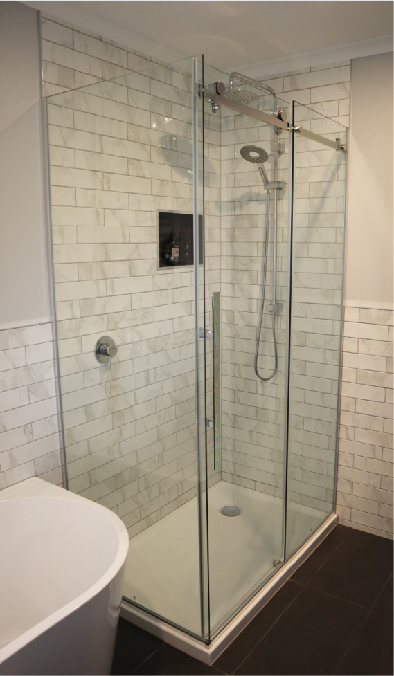 Premier Frameless Sliding Door Showers – Symphony Showers